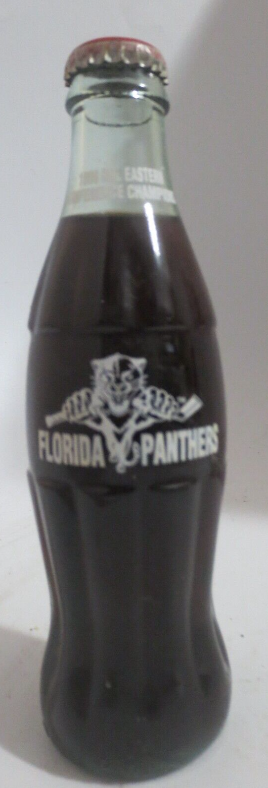 Coca-Cola Classic FLORIDA PANTHERS 1996 NHL EASTERN CONF CHAMPS Bottle ...