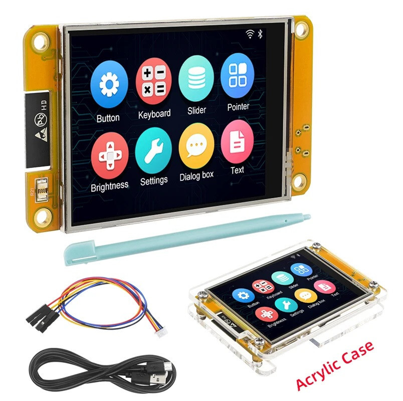 ESP32 Display 2.8 Inch 240*320 Touch Screen LCD TFT WiFi BT for Arduino ...