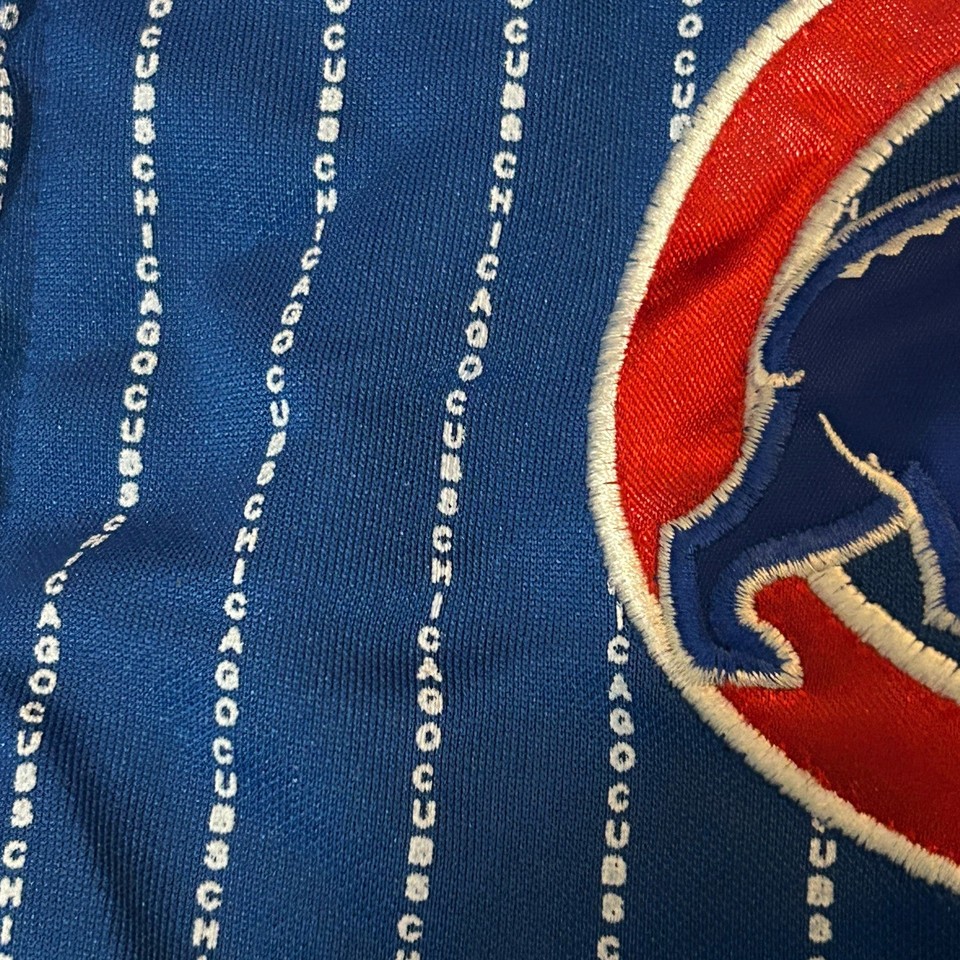 2XL Chicago Cubs Pin Stripe G-III Sports Carl Banks full Zip Jacket | eBay