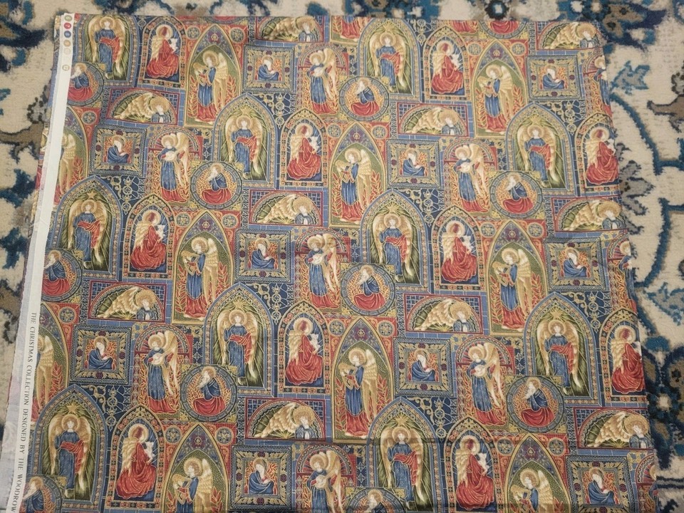 Angel Cathedral Windows~~Christmas Collection~~Woodrow Studio 72 X 45 ...