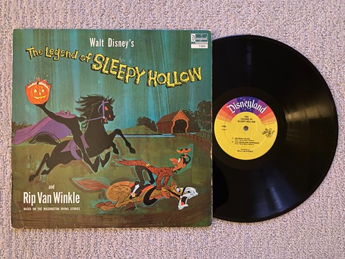 Legend of Sleepy Hollow Rip Van Winkle Walt Disney Halloween Vinyl Record Album | eBay