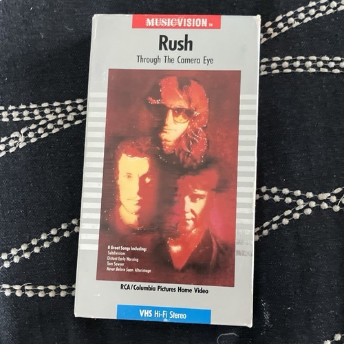 Rush – Through the Camera Eye VHS (1985) Rare Rock Video | eBay