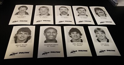 1985-86 Minnesota Strikers Soccer Ovaltine Card Lot of 9 Alan Merrick ...