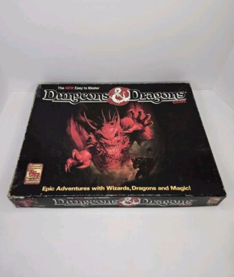 Vintage D&D 1991 TSR Dungeons & Dragons Easy To Master Board Game W ...