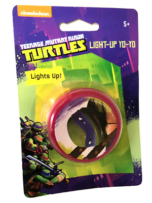 NEW Teenage Mutant Ninja Turtle Light Up Donatello Purple Turtle Yo-Yo ...