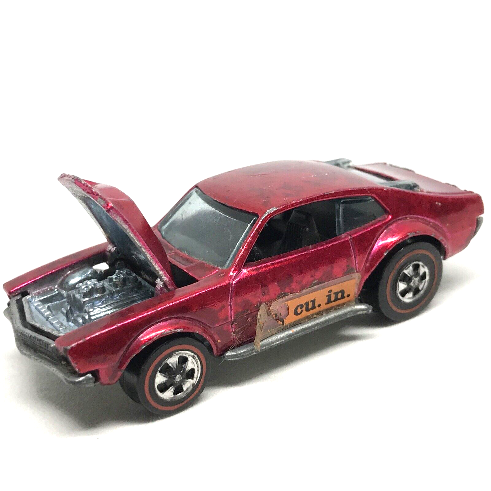 Hot Wheels Redline Mighty Maverick 1969/1970 Rose Black Int. - Made In ...
