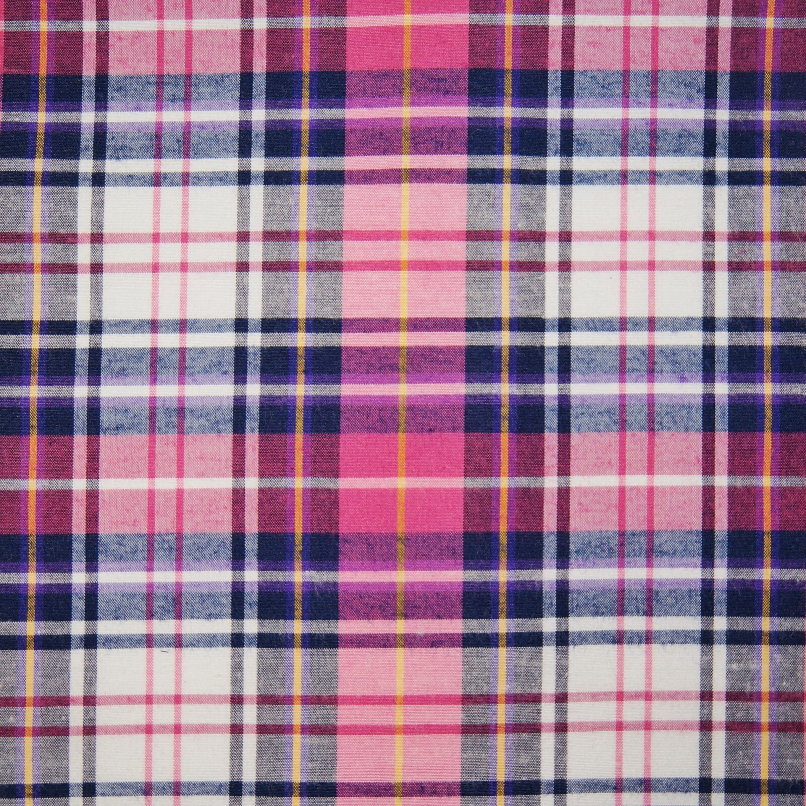 Cotton Rich Fabric Checks Single Side Tartan Gingham Chequered 140cm ...