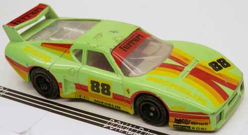 Matchbox Ferrari 512BB/LM Race Car Green About 4.5" Long SPECIALS 1:40 ...