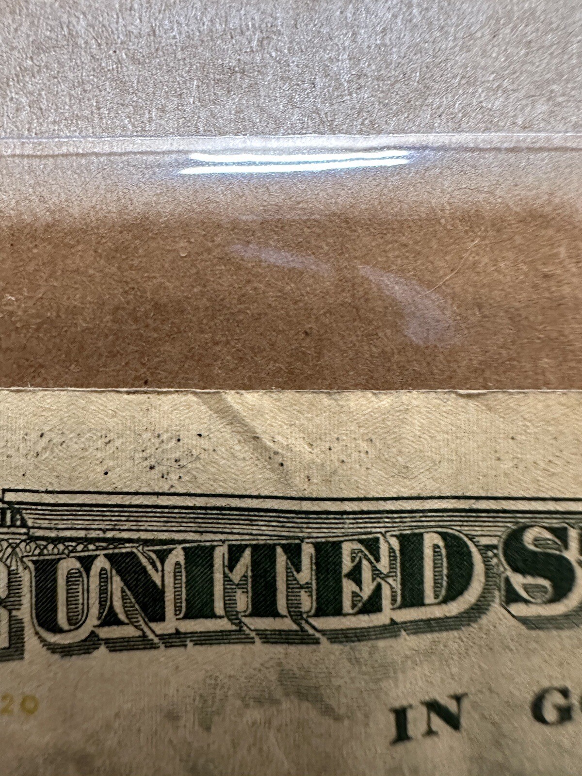 $20 BILL MISCUT ERROR BANK NOTE RARE | eBay