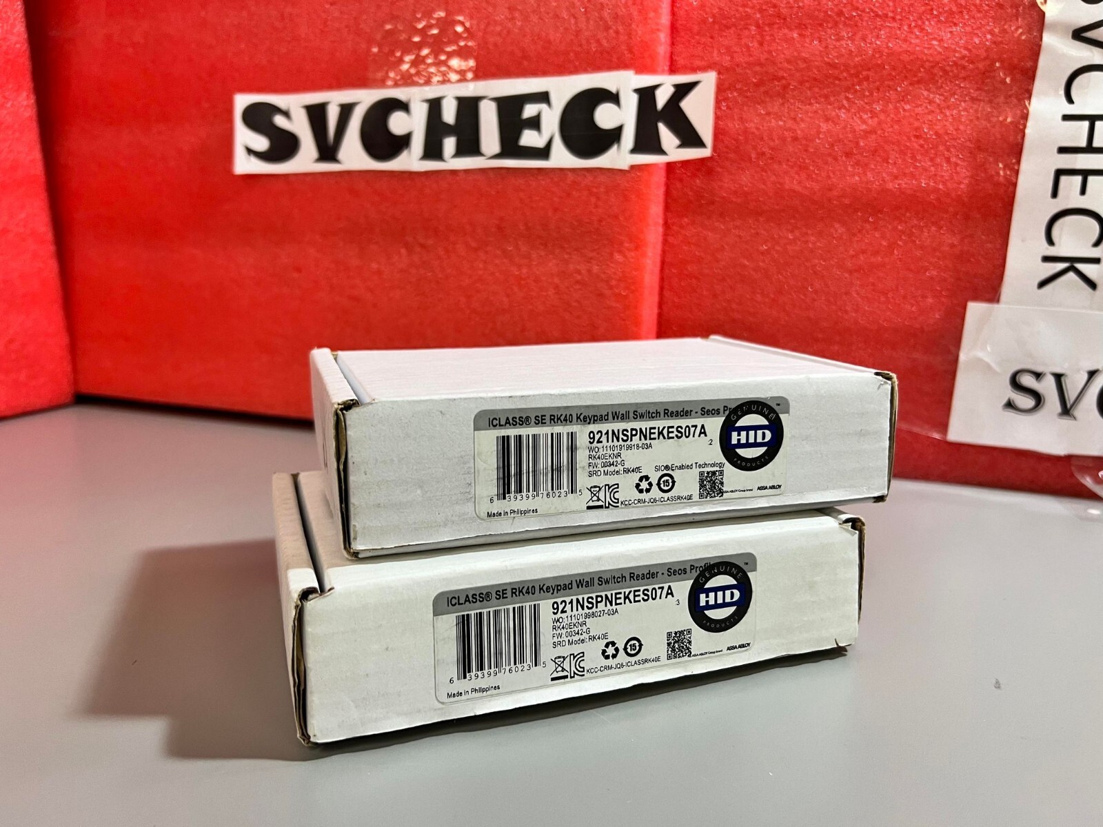 HID iCLASS SE RK40 Keypad Wall Switch Reader 921NTNNEK00000 for sale ...