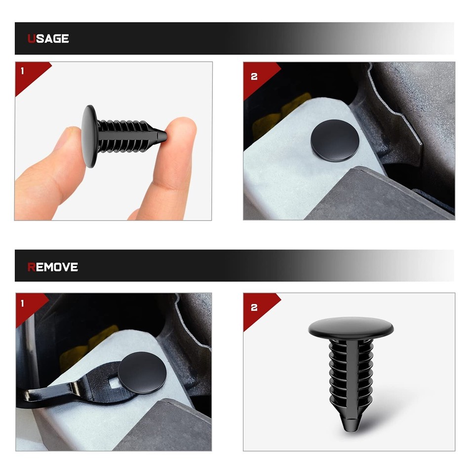 Nilight 146PCS Automotive Christmas Tree Clips Assortment Retainer ...