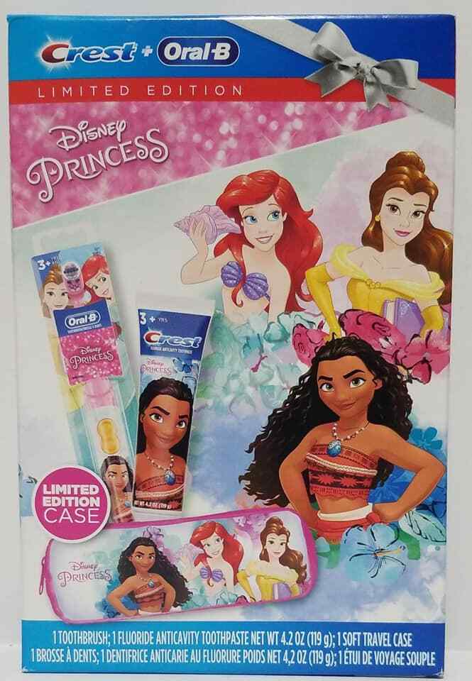 Crest Oral B Limited Edition Disney Princess Electric Toothbrush ...