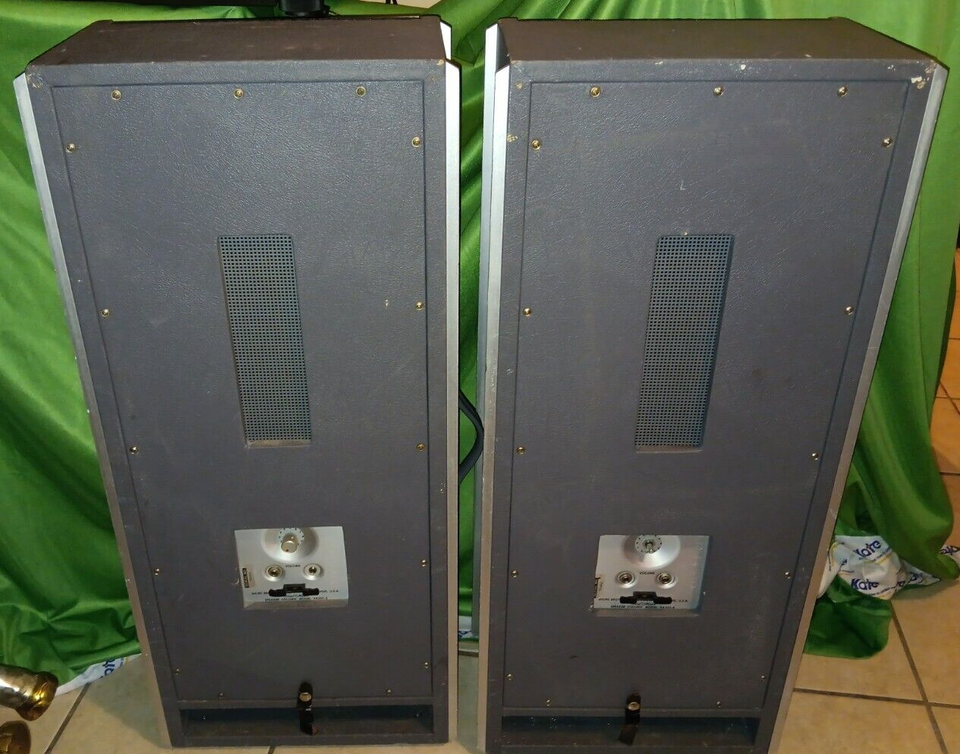 Vintage Shure Vocal Master VA-301S Column Speakers Pair! | eBay