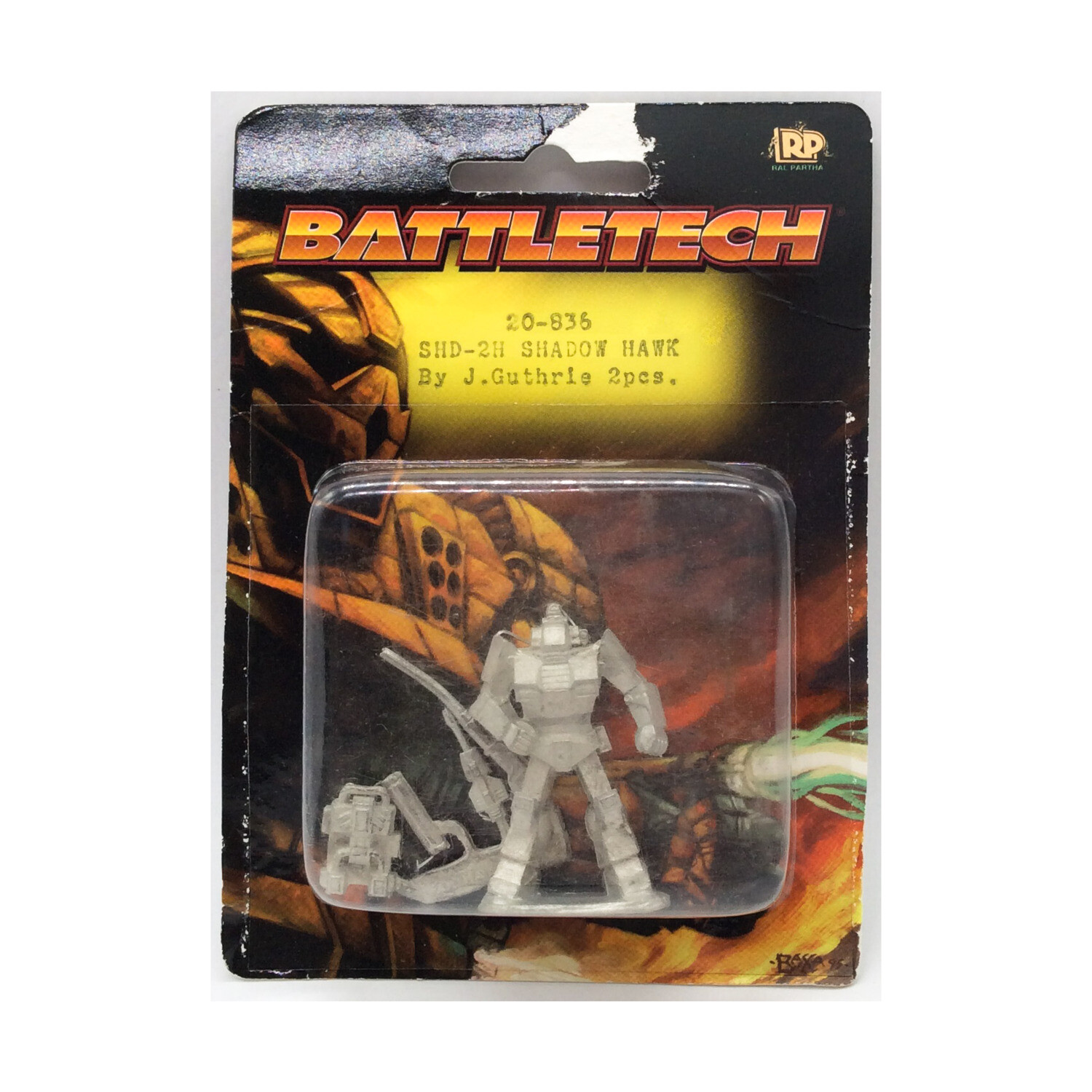 Ral Partha Battletech SHD-2II Shadow Hawk (Mech Card) Pack New | eBay