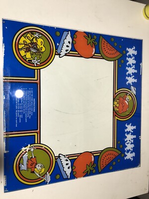 atari food fight original monitor bezel glass arcade | eBay