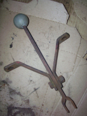 VINTAGE MASSEY HARRIS 44 GAS TRACTOR- PTO ENGAGE LEVER ASSEMBLY- 1950 ...