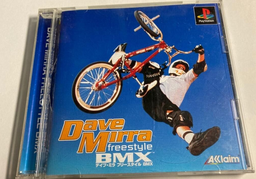PS1 PS PlayStation 1 Dave Mira Freestyle BMX Japanese Tested Genuine | eBay