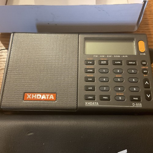 XHDATA D-808 Portable Alarm Clock Radio | eBay