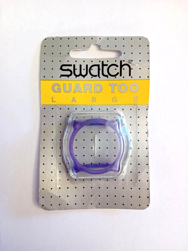 Swatch Gent Guard Too Large Men's NOS Vintage Watch From The 90s Purple ...