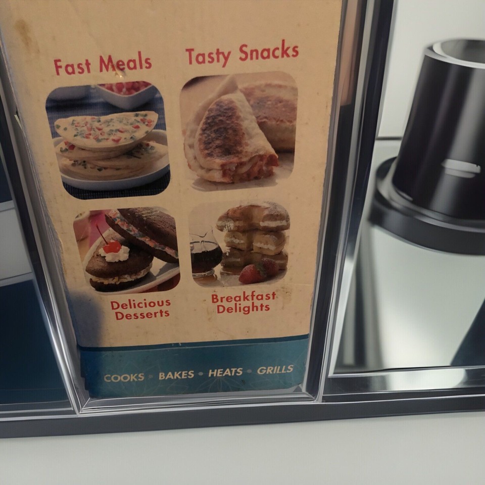 NEW!!! GT Xpress 101 Delux Meal Snack And Dessert Maker Electric Indoor ...