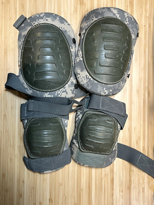 US Military Army Knee & Elbow Pad Set (KEPS) ACU RFI Issue McGuire ...