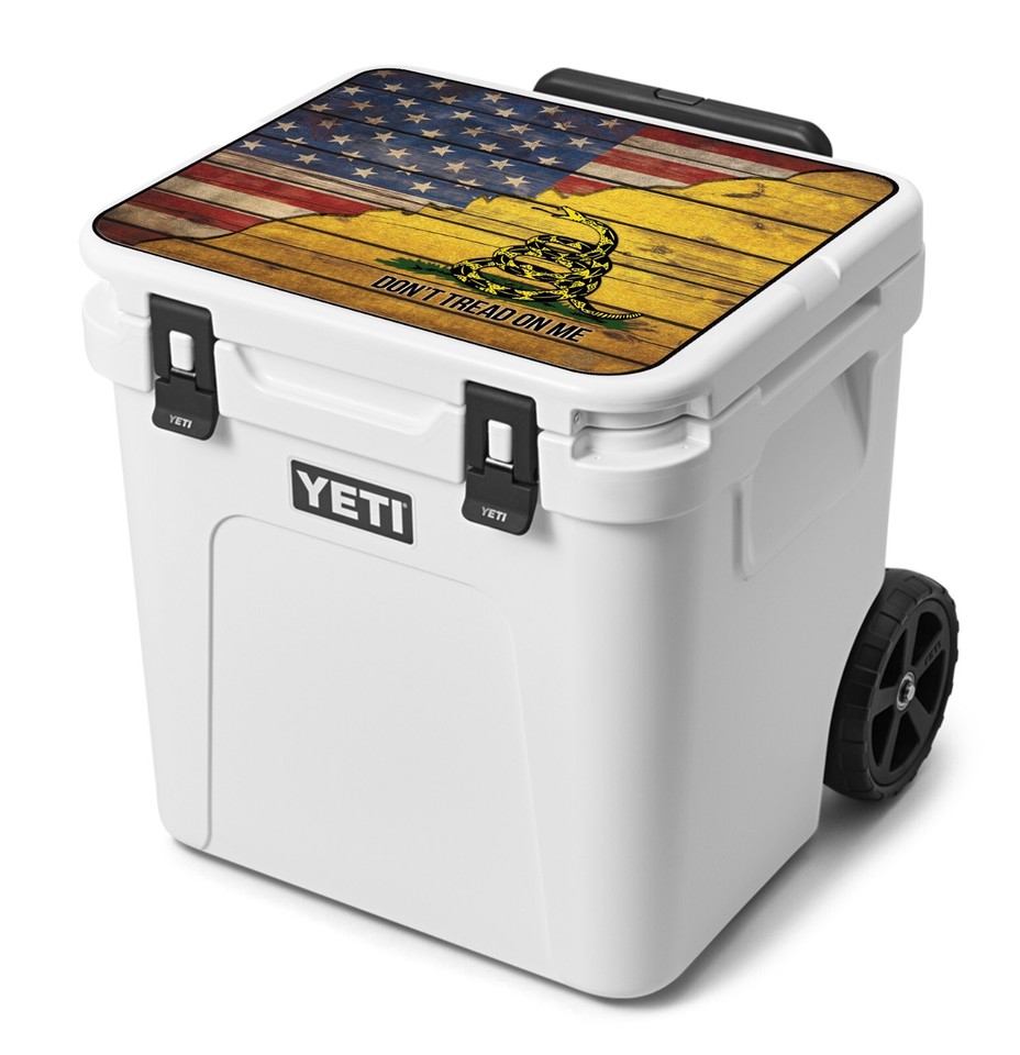Vinyl Cooler Wrap fits YETI Roadie 32 WHEELED | Decal - Gadsden Dont ...