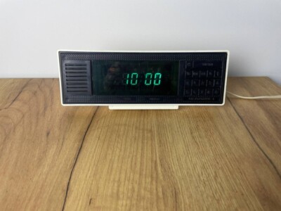 Vintage table electronic clock "Electronics 7 21 01" USSR Soviet ...