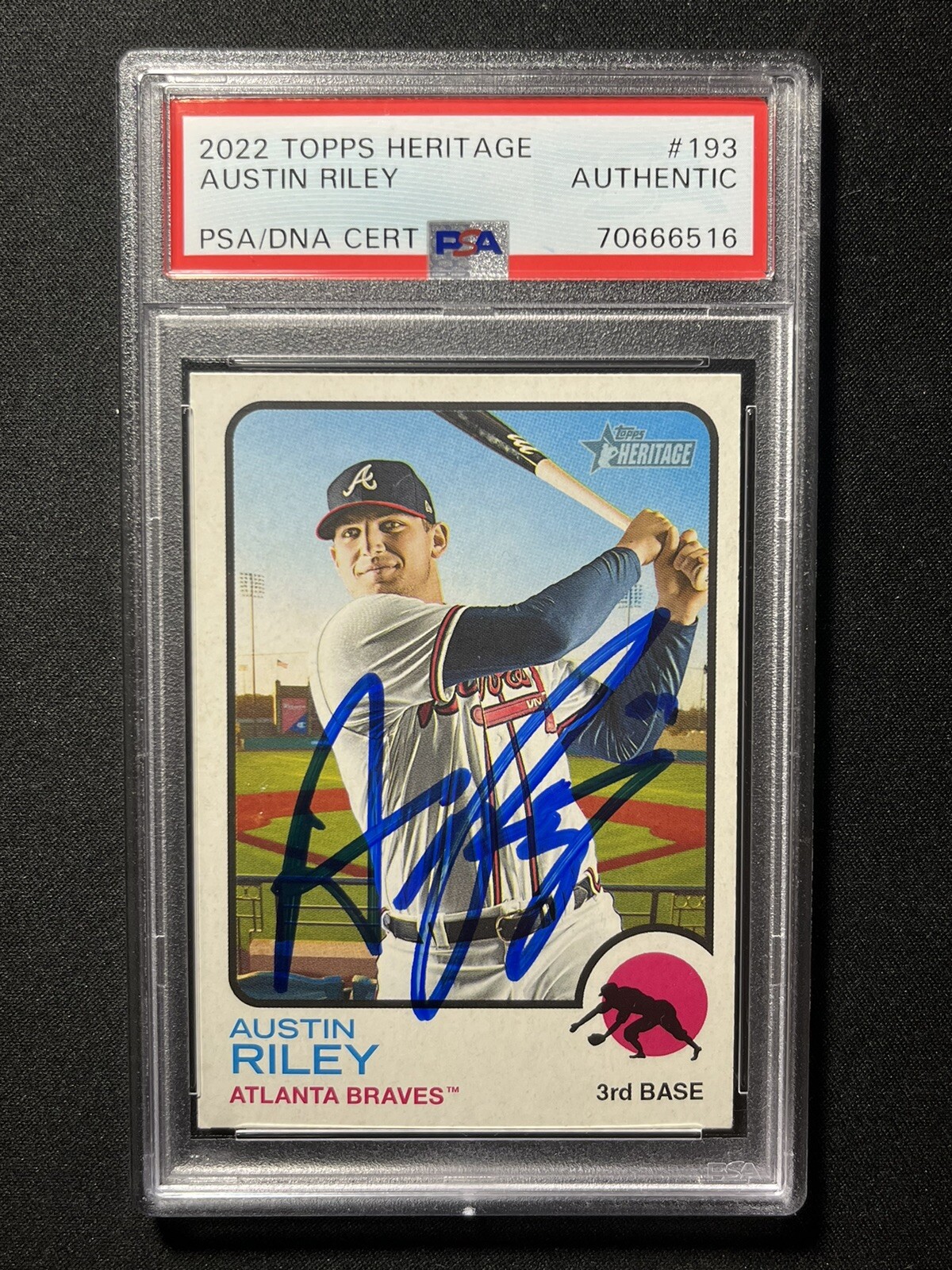 2022 Topps Heritage - #193 Austin Riley for sale online | eBay