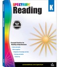 Spectrum Reading Workbook, Grade K - Paperback By Spectrum - ACCEPTABLE ...
