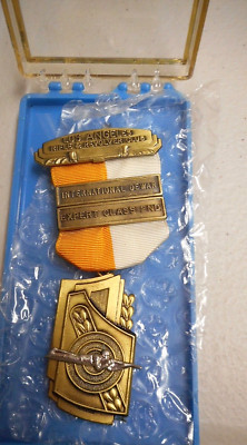1969 Los Angeles R&R Club Medal/Ribbon--Int'l Dewar Expert-2nd Place | eBay