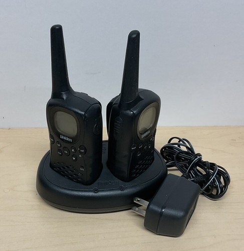 Uniden Model GMR638 2 Way Radio Walkie Talkie with Charging Base Lot Of ...