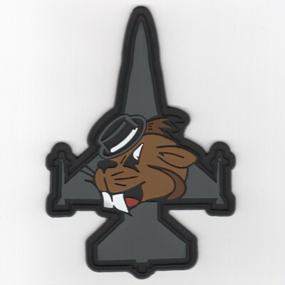 3.75" USAF AIR FORCE 125FS TULSA VIPERS F-16 BEAVER PVC JACKET PATCH | eBay