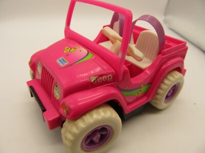 Kelly Power Wheels Jeep 1997 Barbie Doll Toy Pink Vintage Car | eBay