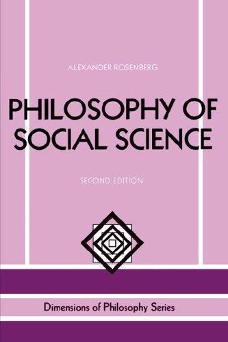 Philosophy of Social Science by Alexander Rosenberg (1995, Trade ...