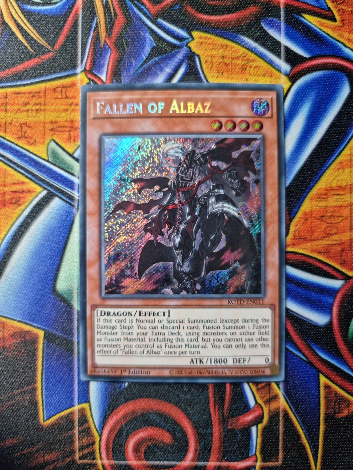 Yugioh Fallen Of Albaz Secret Rare Near Mint 1st Edition ROTD-EN011 | eBay