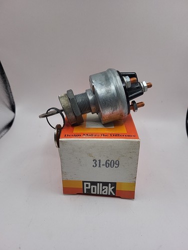 Pollak 31-609 Ignition Switch Universal Auto Trucks Tractors RV ...