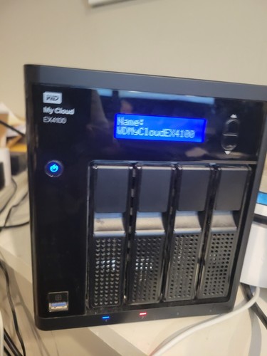 Western Digital EX4100 8TB External Drive NAS Server (WDBWZE0560KBK ...