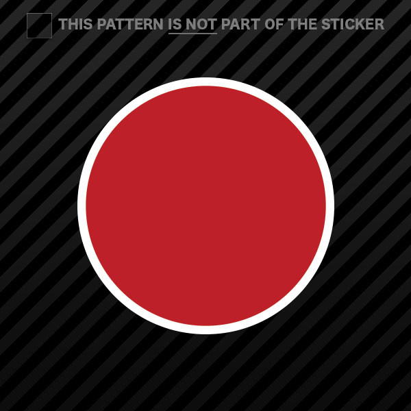 Japan Air Self-Defense Force Roundel Sticker Vinyl JASDF Japanese JPN ...