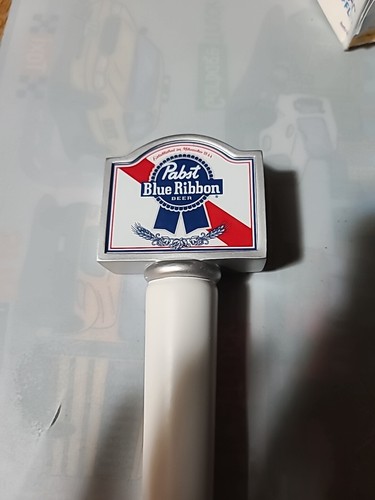 PBR Pabst Blue Ribbon Beer Tap Two Sided Pull Handle Classic Look 12 ...