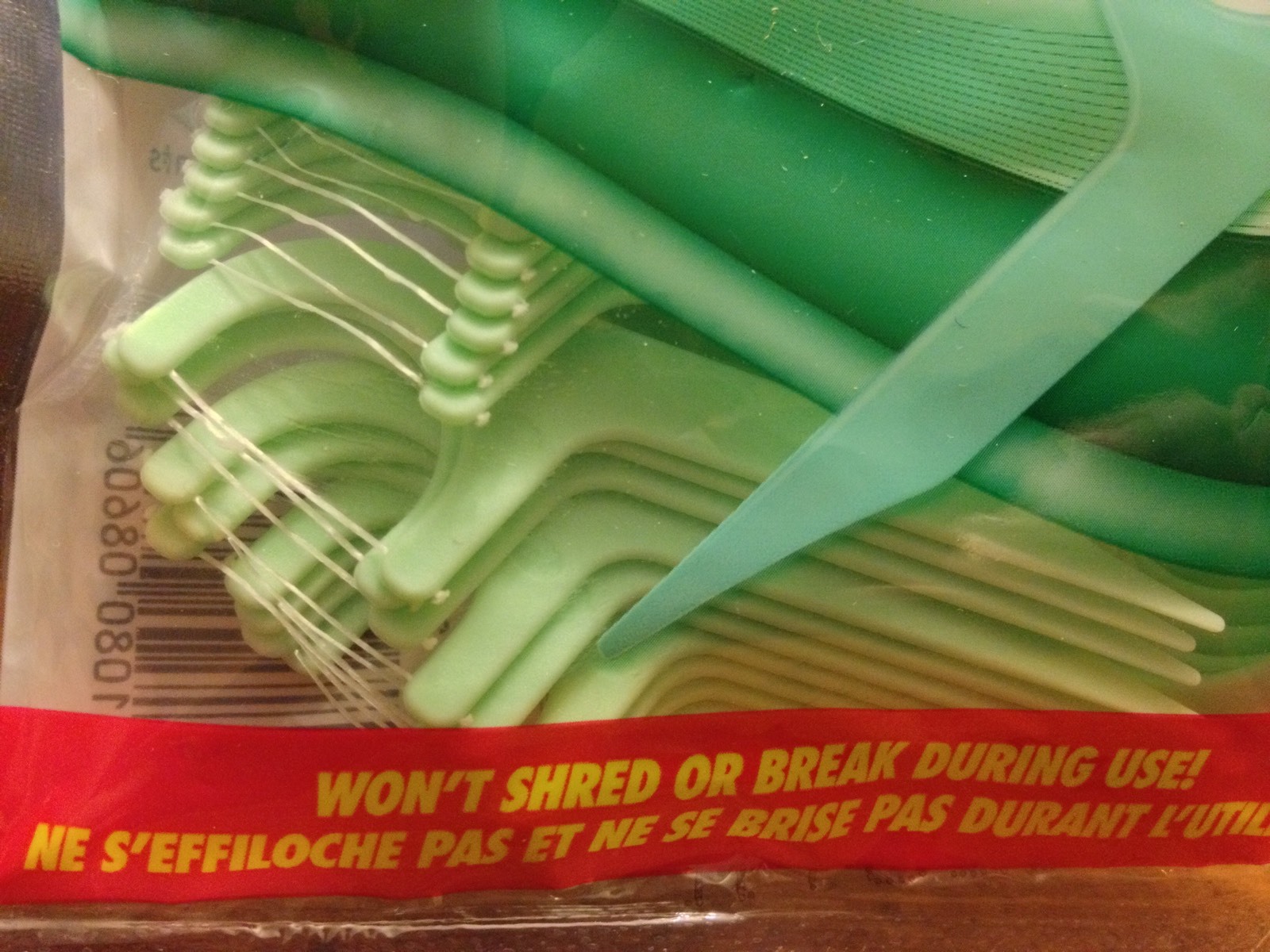 4 Packs 60ct Plackers Mint Dental Flossers High-Performance Flossers ...