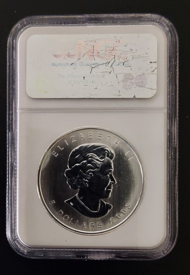 2008 $5 Canada Maple Leaf Vancouver 2010 Olympics NGC MS69 | eBay