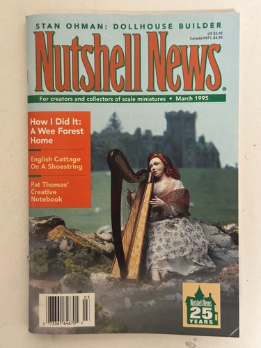 Nutshell News Magazine - Mar 1995 - Vol.25 #3 - Dollhouse Miniatures | eBay