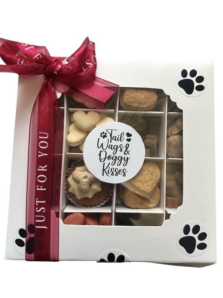 Valentines Birthday Dog Puppy Hamper ,Selection Box Treats ,Dog Easter ...
