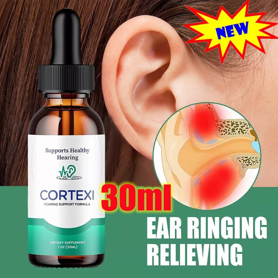 (3 Pack) Cortexi Drops for Ear Health Hearing Support Healthy Eardrum | eBay
