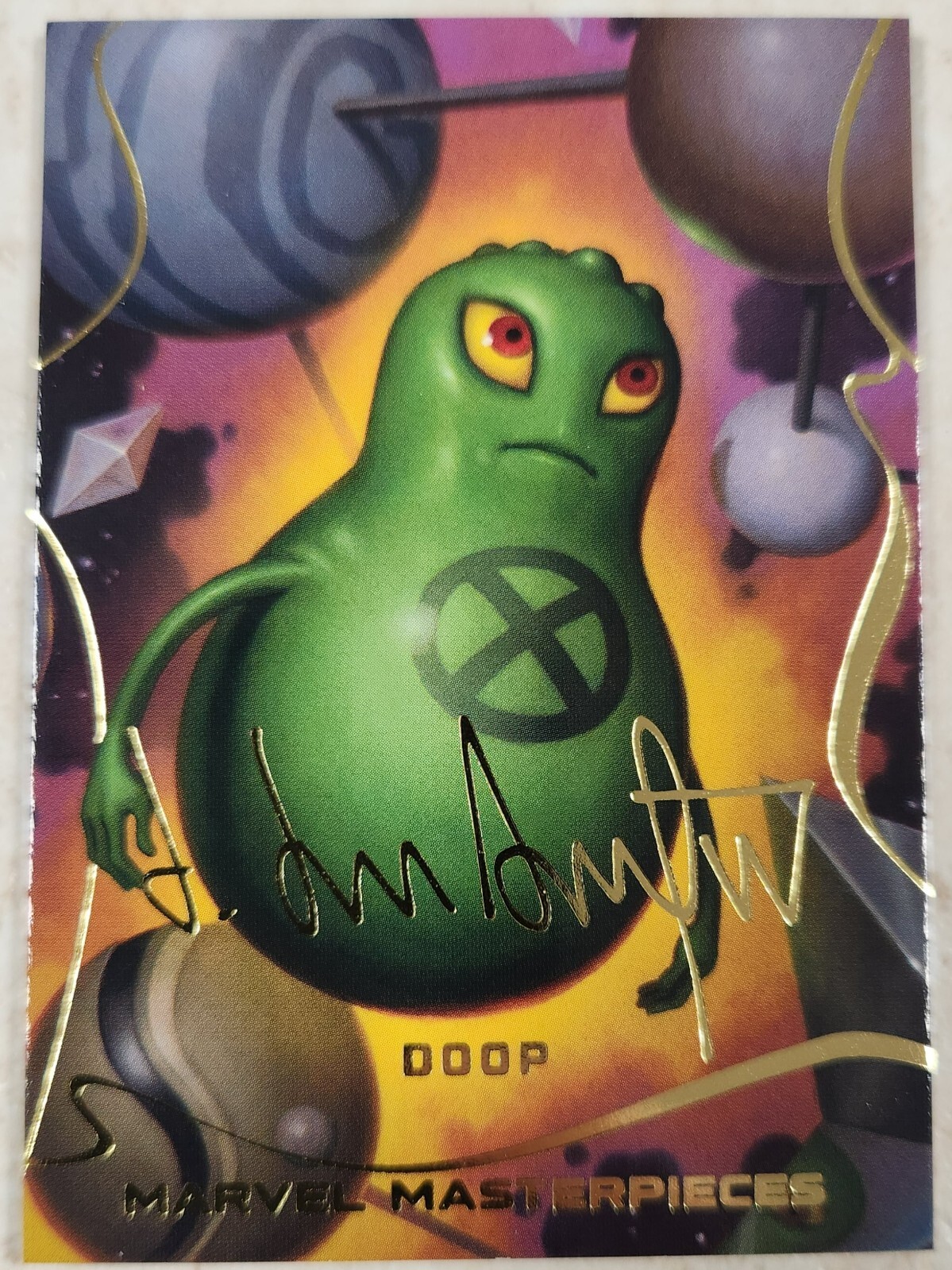 #57 DOOP 2022 Marvel Masterpieces GOLD FOIL LEVEL 2 X-MEN | eBay