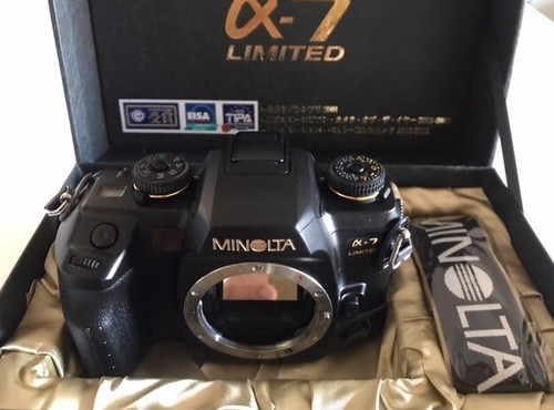 [ Top Mint++ in Box ] MINOLTA α-7 Alpha 7 Limited Edition 35mm Film ...