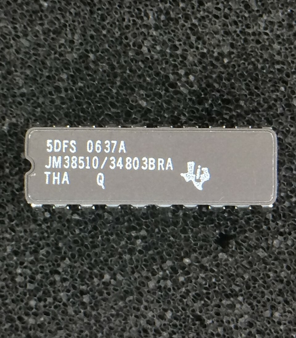 JM38510-34803BRA TI Bus XCVR Single 8-CH 3-ST 20-Pin CDIP Tube 4 PIECES ...