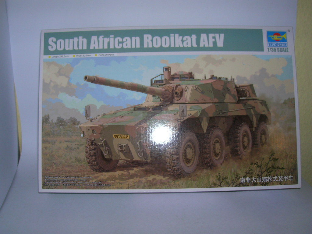 Trumpeter South African Rooikat AFV Panzer Tank 1:35 Bausatz Kit 09516 ...