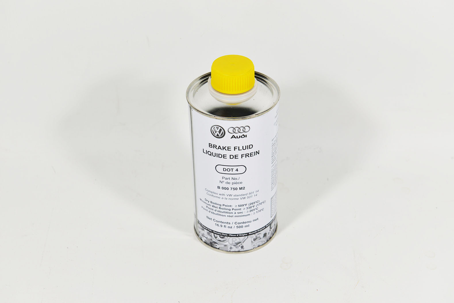 Genuine Audi Brake Fluid DOT 4 16.9 FL OZ 500 ML B000750M2 | eBay