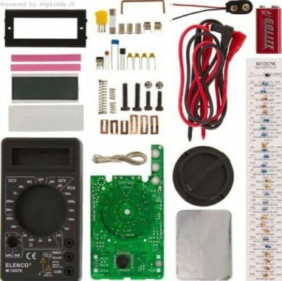 ELENCO M-1008K DIGITAL MULTIMETER DIY SOLDERING KIT- WE EXPORT | eBay